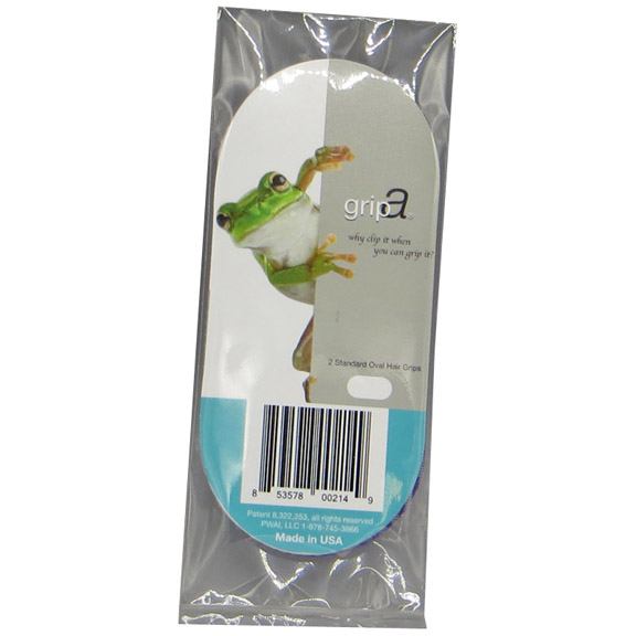 GripA Oval Hair Grip - Precise Hair